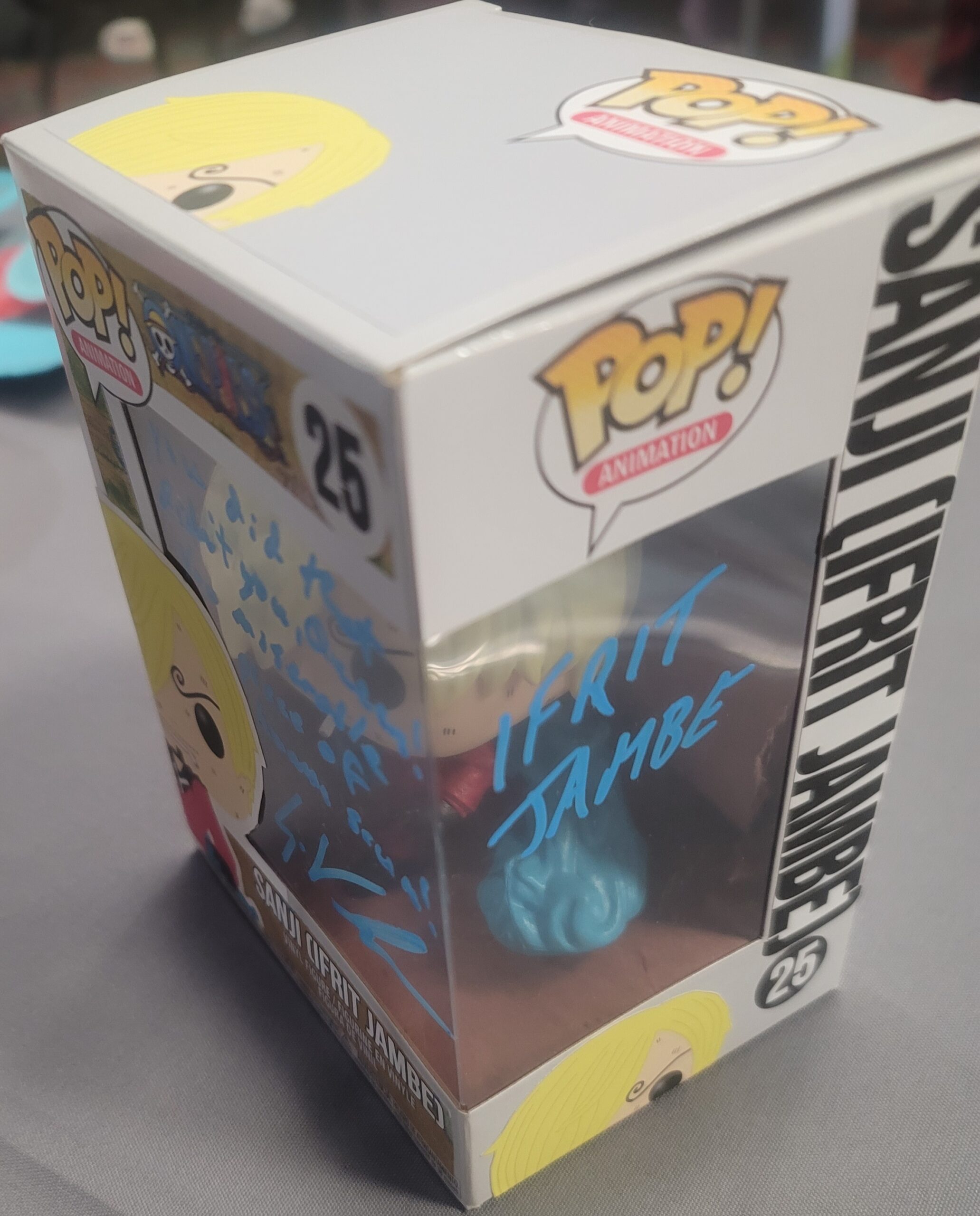 26 -One Piece – Sanji (Ifrit Jambe) (custom) (signed) – Cosmic ...